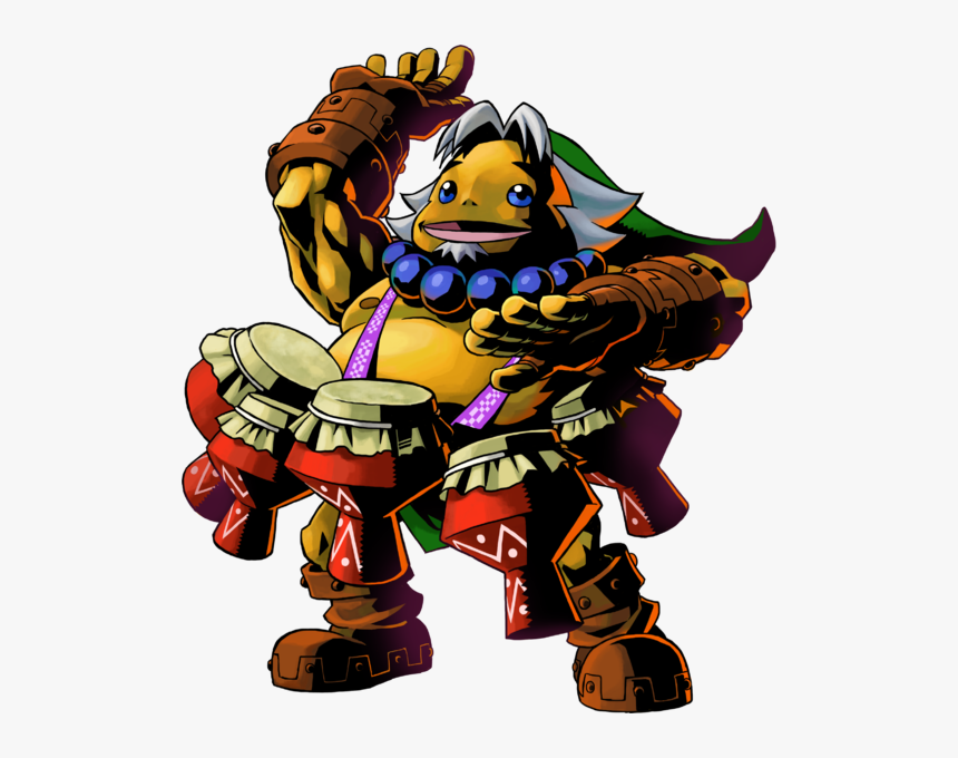 Link As A Goron - Legend Of Zelda Majora's Mask Goron Link, HD Png ...