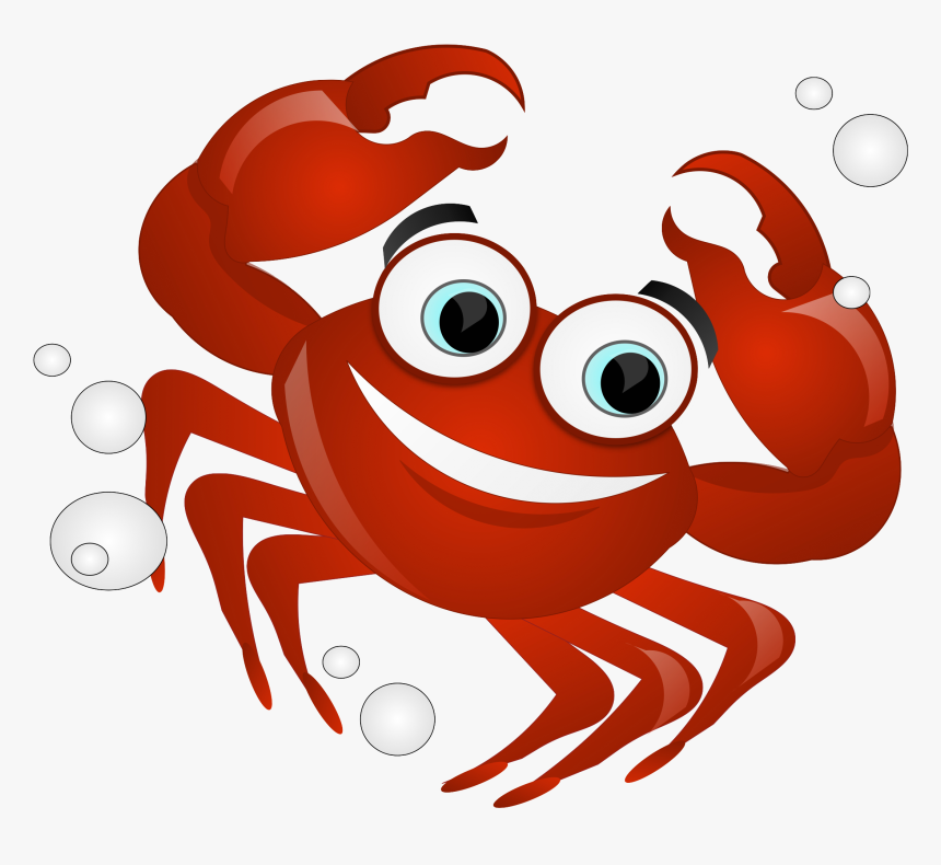 Cute Transparent Background Crab Clip Art, HD Png Download ...