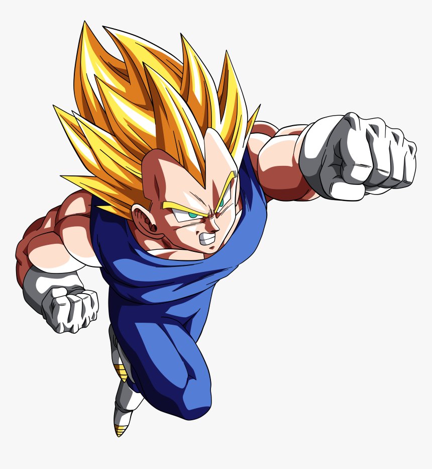 Dragon Ball Vegeta Flying, HD Png Download , Transparent Png Image ...