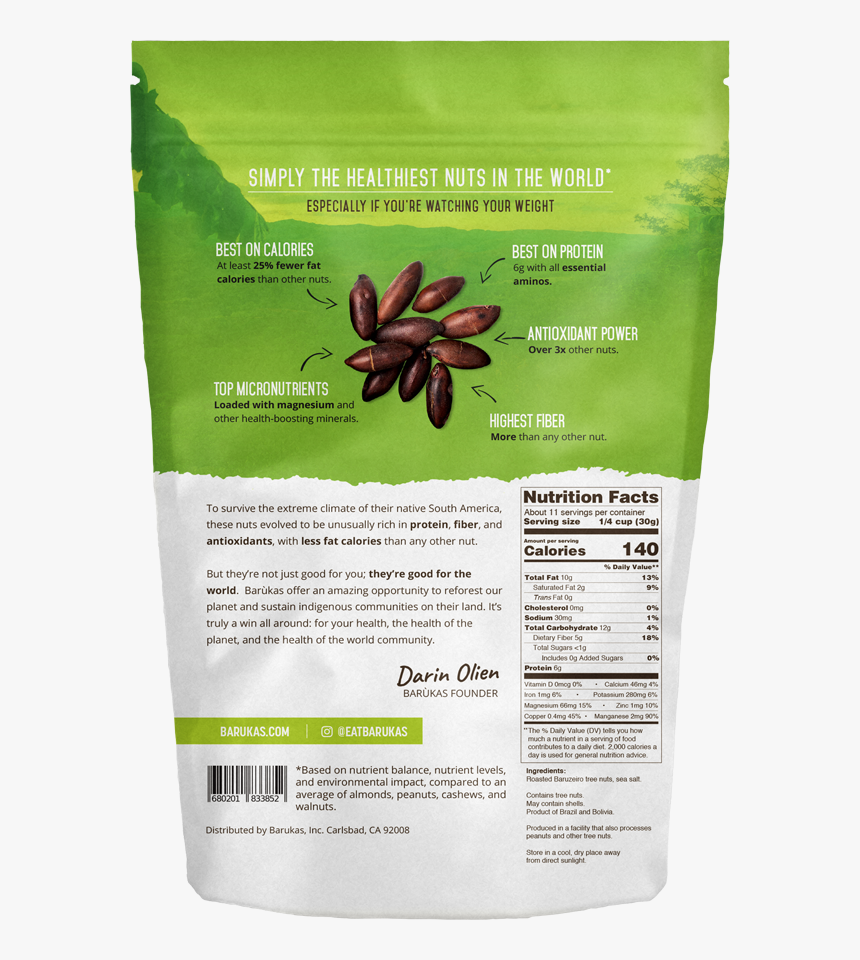 Baru Nut - Baruka Nut Calories, HD Png Download , Transparent Png Image ...