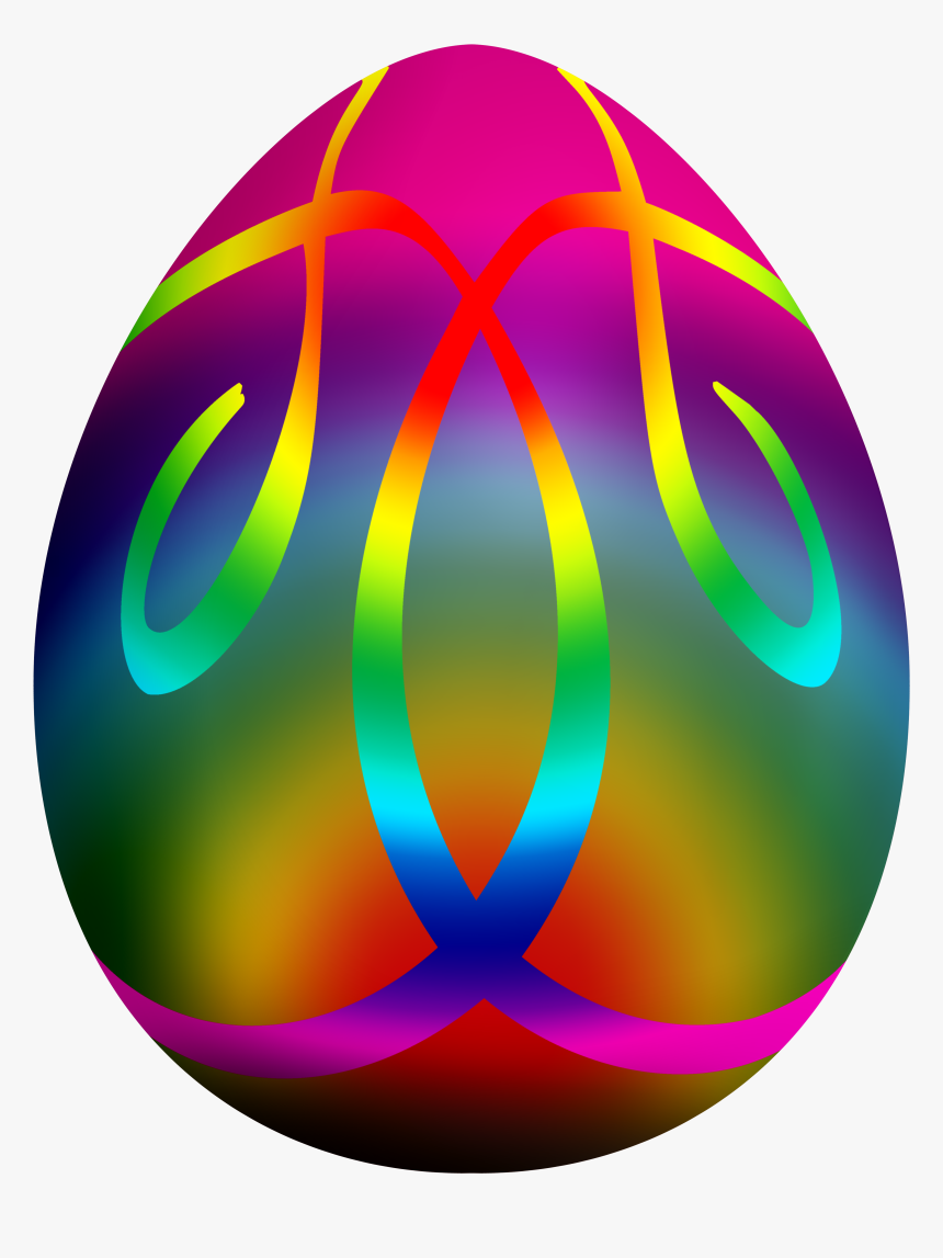 Colorful Easter Egg Png Clip Art - Easter Egg, Transparent Png ...