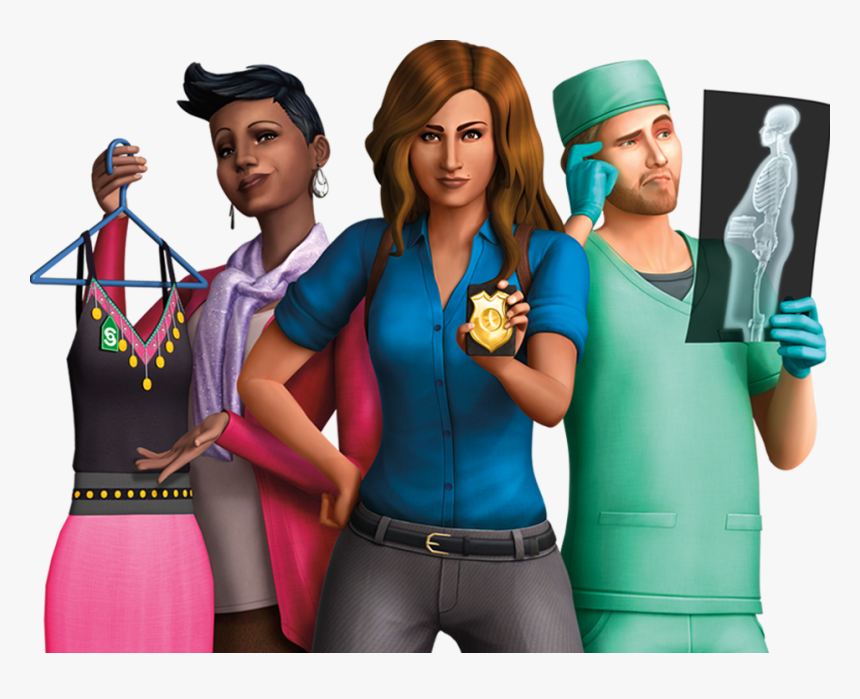 The Sims 4 Png - Sims 4 På Jobben, Transparent Png , Transparent Png ...