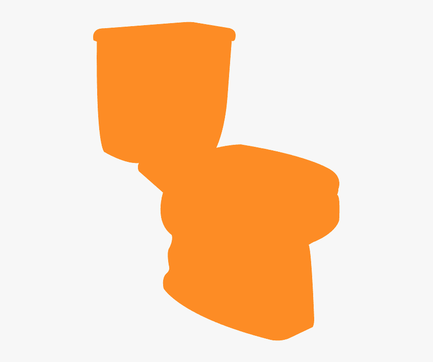 Toilet Orange Svg, HD Png Download , Transparent Png Image - PNGitem