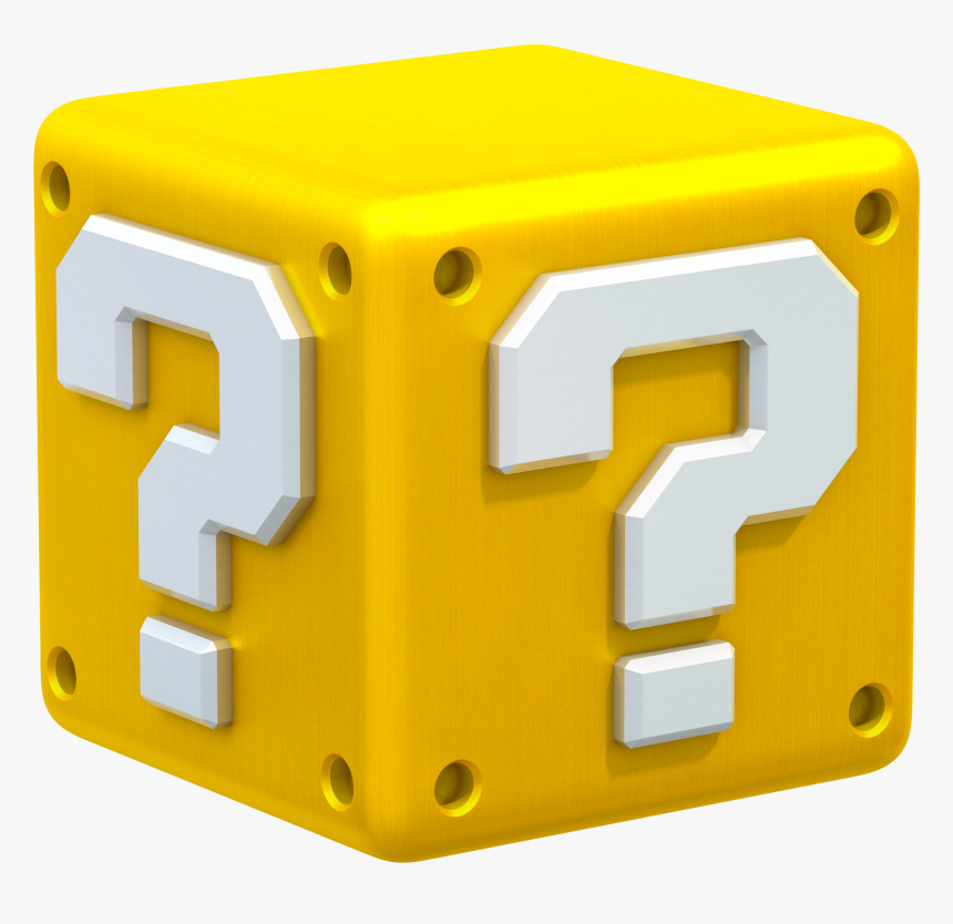 Angle Number Bros Mario Super Galaxy - Super Mario Block, HD Png ...