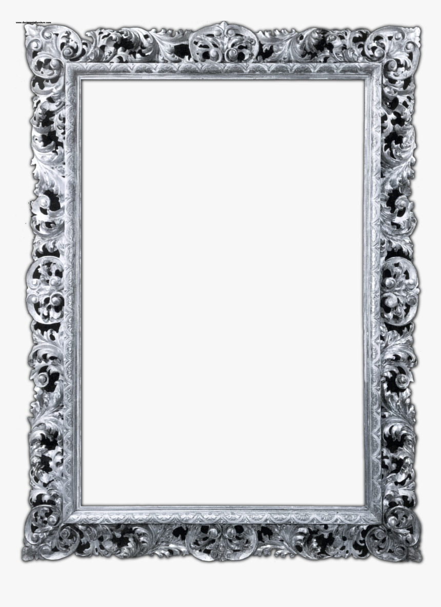 Silver Frame Png - Vintage Picture Frame Png, Transparent Png ...