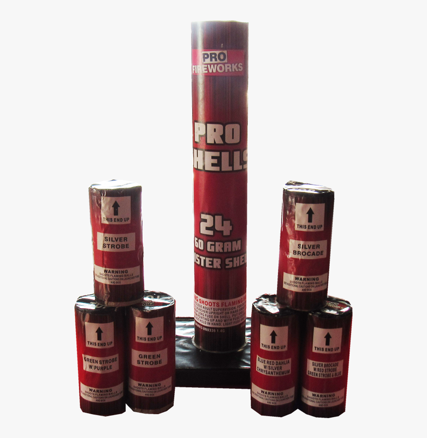 Pro Shells 6 Pack - Cylinder, HD Png Download , Transparent Png Image ...