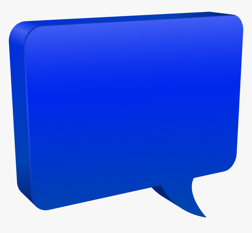 Rectangle Clipart Speech Bubble, HD Png Download , Transparent Png ...