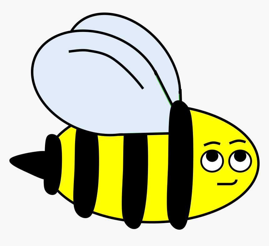Smirking Bumblebee Clip Arts - Bumble Bee Art Clip Art, HD Png Download ...