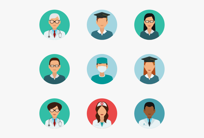 Essential Set - Different People Icon Png, Transparent Png ...