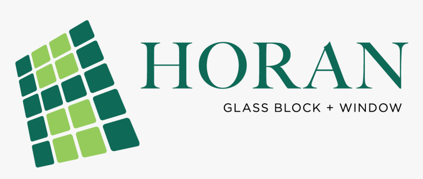 Horan Glass Block Window Logo - Graphic Design, HD Png Download ...