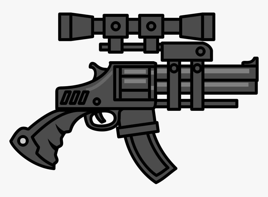 Transparent Cod Gun Png - Cartoon Big Gun, Png Download , Transparent ...