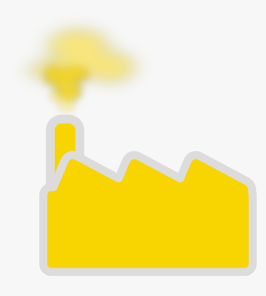 Building Factory Yellow Free Picture - Graphic Design, HD Png Download ...