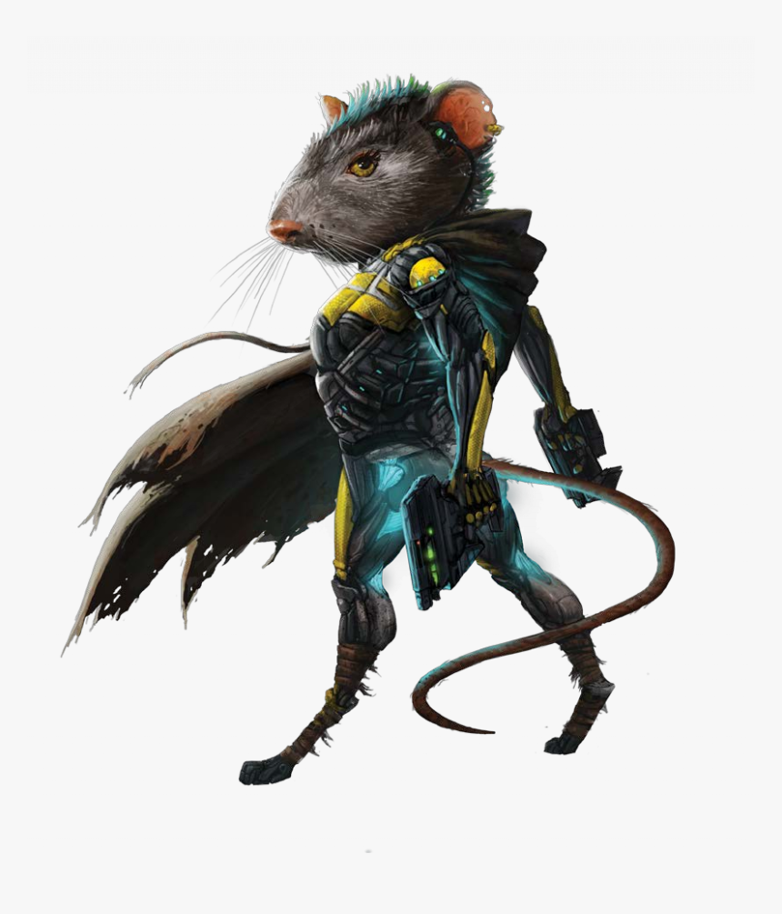 Starfinder Bounty Hunter - Ysoki Starfinder, HD Png Download ...