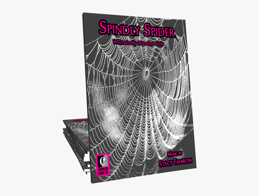Spindly Spider By Stacy Fahrion Title Spindly Spider - Spider Web, HD ...