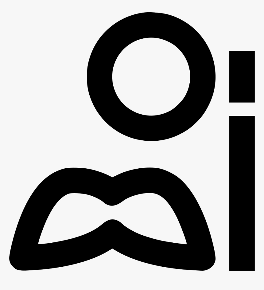 Monocle Moustache - Circle, HD Png Download , Transparent Png Image ...