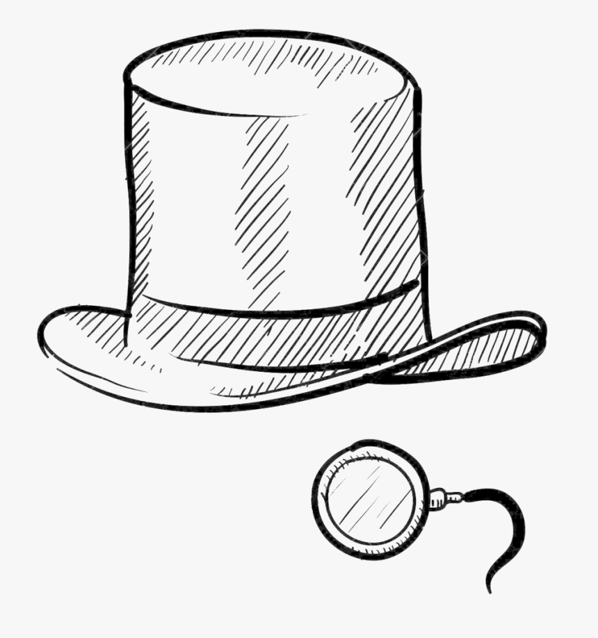 Monocle Sketch , Png Download - Monocle Sketch, Transparent Png ...