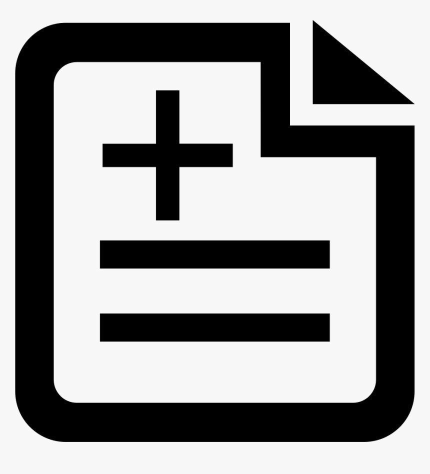 Medical Clip Record - Medical Record Icon Png, Transparent Png ...