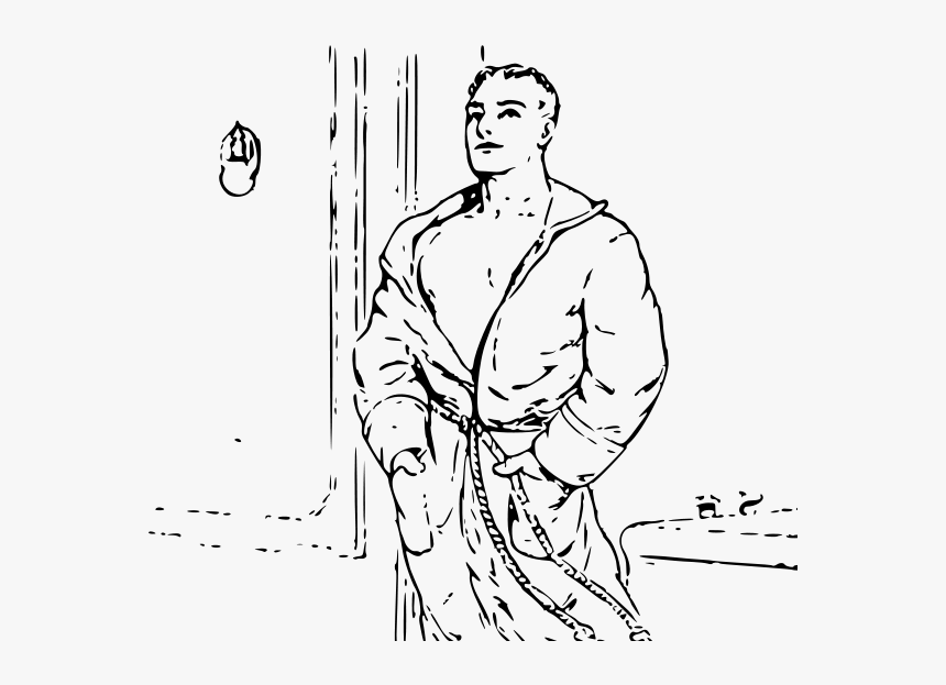 Man In Robe Png Clip Arts - Man In Robe Drawing, Transparent Png ...
