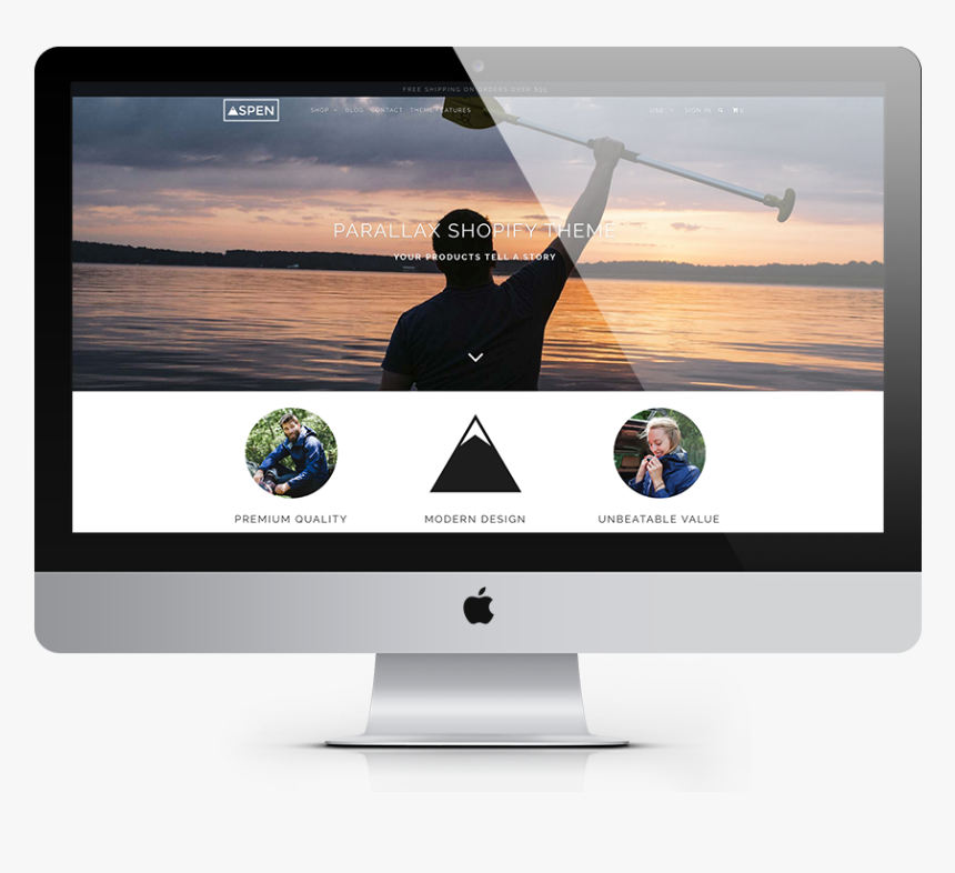 Turbo Portland Shopify Theme, HD Png Download , Transparent Png Image ...