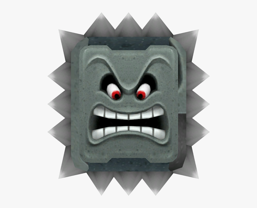 Download Zip Archive - Super Mario Galaxy Thwomp, HD Png Download ...