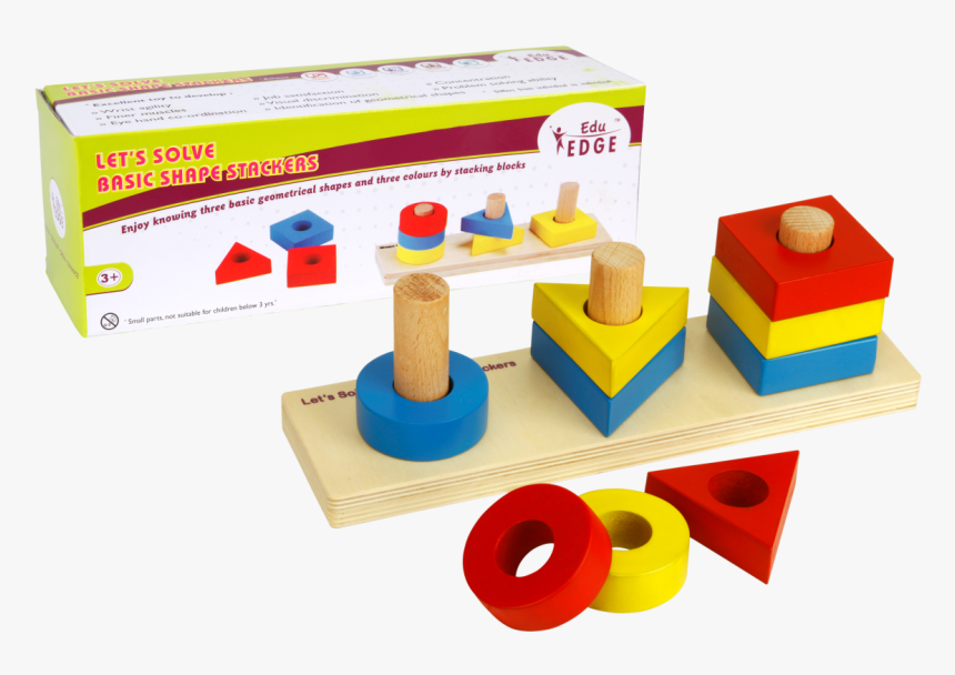 Basic Shape Stackers - Vardhman Toys Advance Shape Stacker, HD Png ...