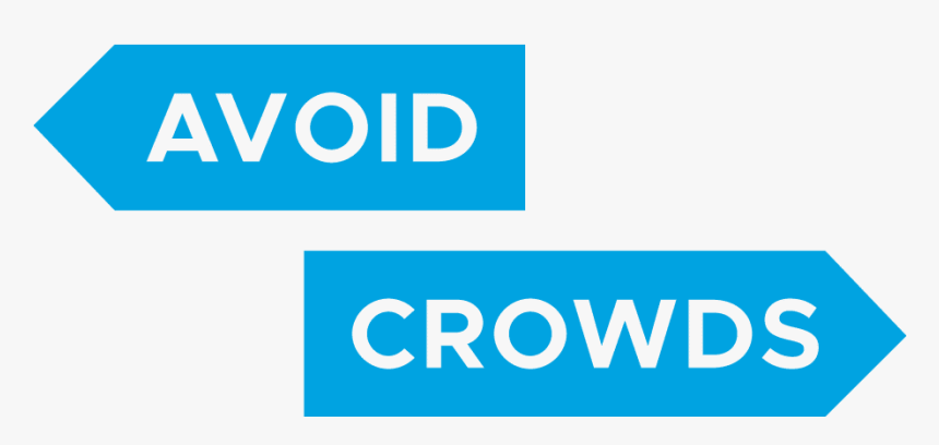 Avoid Crowds - Sign, HD Png Download , Transparent Png Image - PNGitem