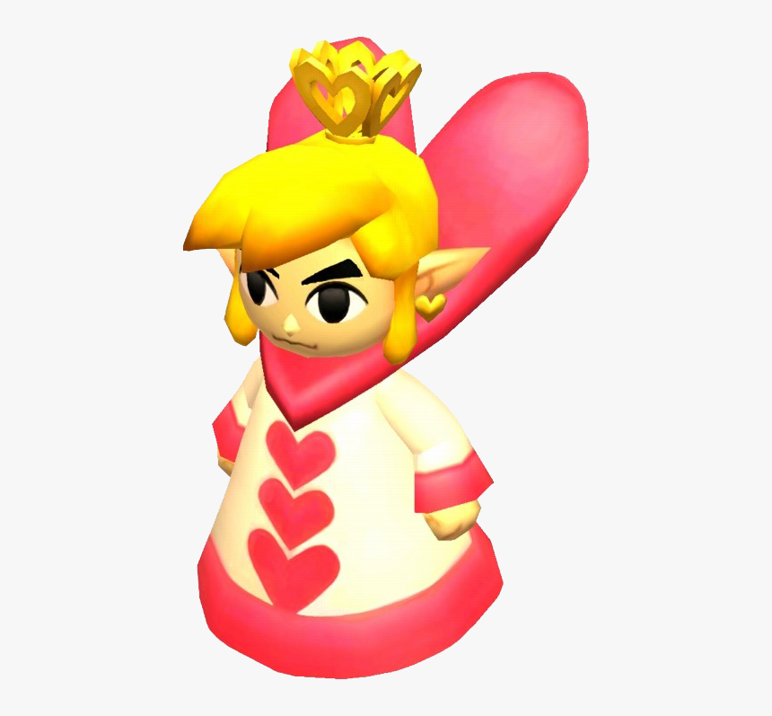 Tfh Queen Of Hearts Render - Toon Link Cheerleader Outfit, HD Png ...