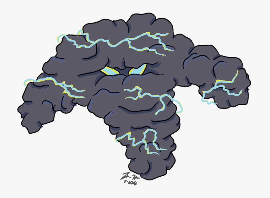 Cartoon Cloud Monster, HD Png Download , Transparent Png Image - PNGitem