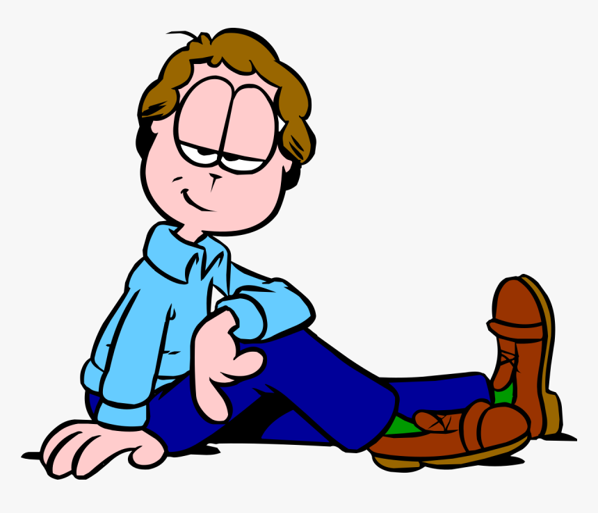 Jon From Garfield, HD Png Download , Transparent Png Image - PNGitem
