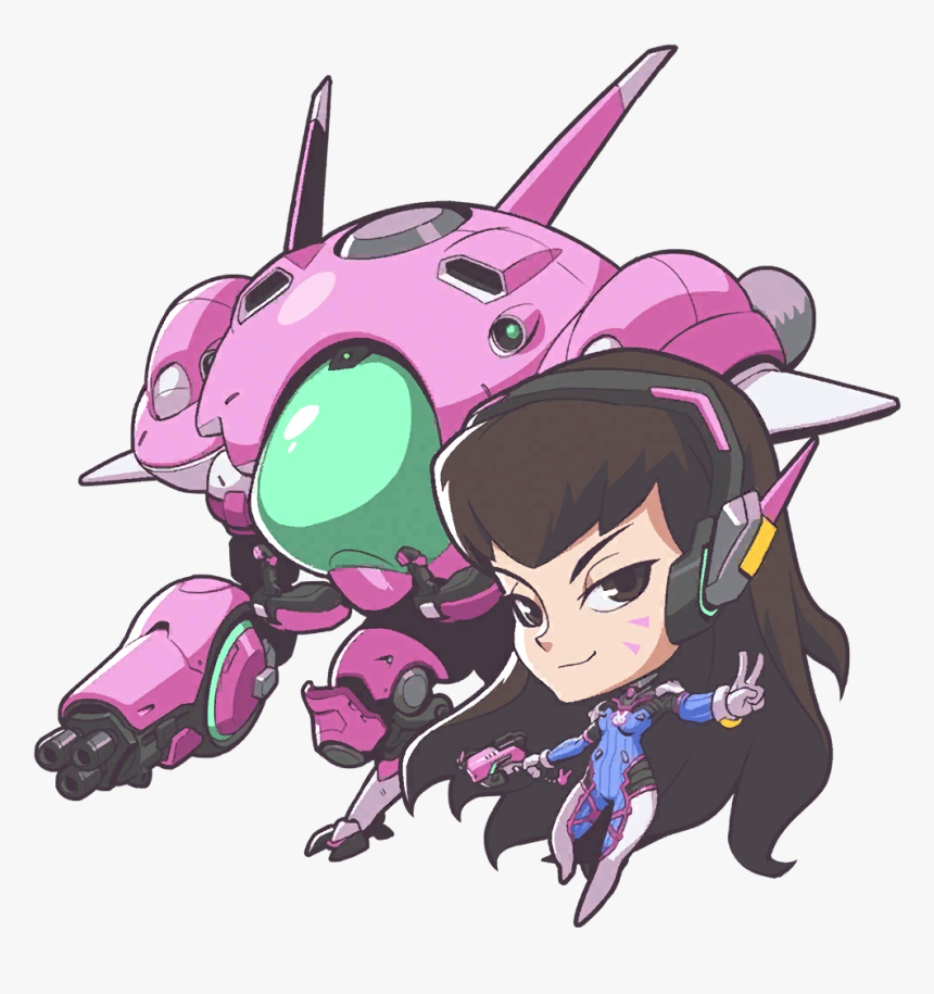 Transparent Mei Overwatch Png - Overwatch Dva Cute Spray, Png Download ...