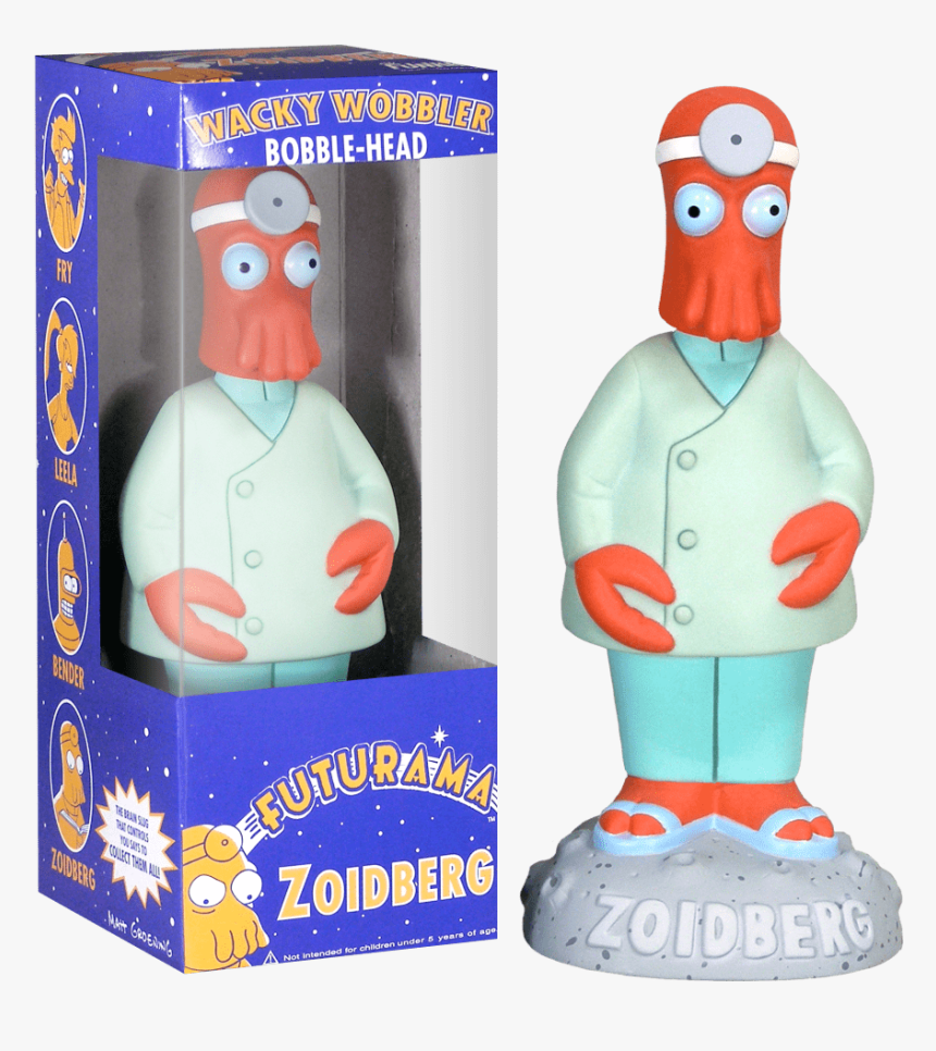 Futurama Dr Zoidberg Bobble Head, HD Png Download , Transparent Png ...