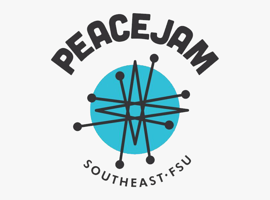The Word Peacejam Above A Circle Containing Complex - Peacejam Fsu, HD ...
