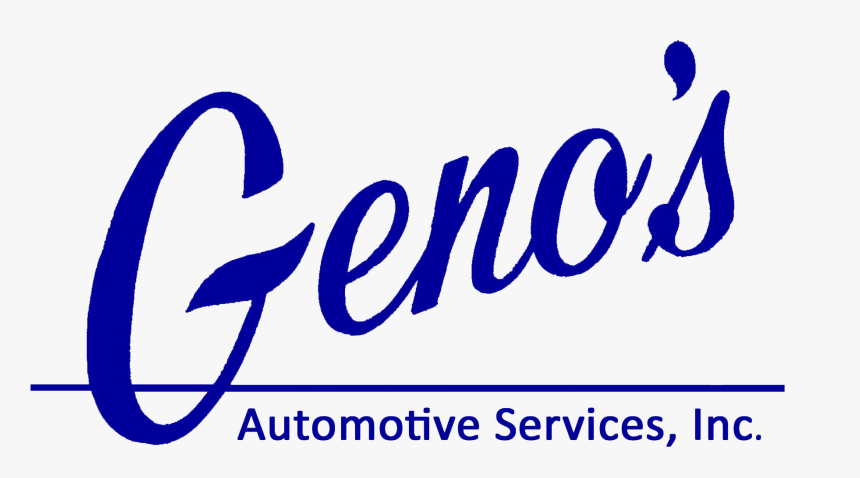 Geno S Automotive Service Logo - Calligraphy, HD Png Download ...