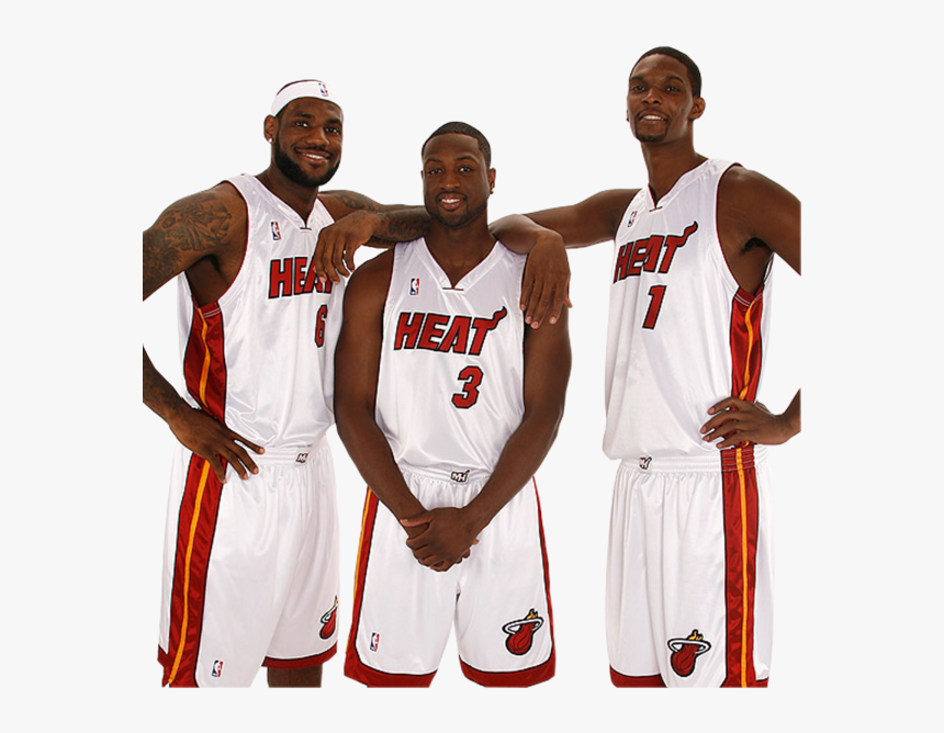 Miami Heat Big 3, HD Png Download , Transparent Png Image - PNGitem