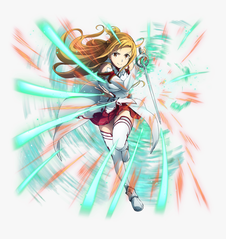 Sword Art Online Memory Defrag Asuna, HD Png Download , Transparent Png ...