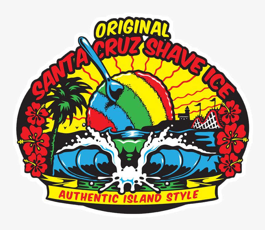 Santa Cruz Shave Ice , Png Download - Santa Cruz, Transparent Png ...