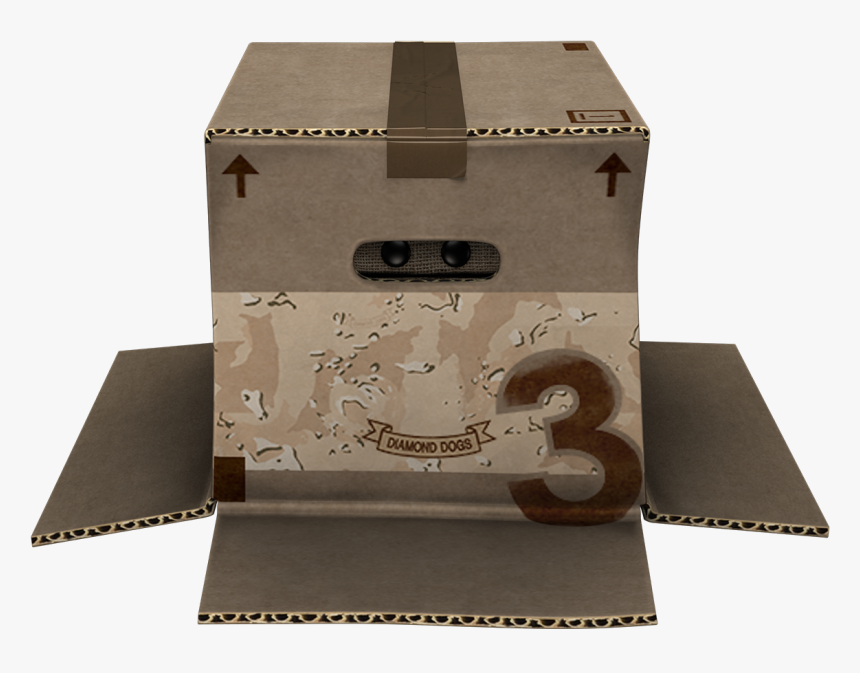 Solid Snake Box Transparent, HD Png Download , Transparent Png Image ...