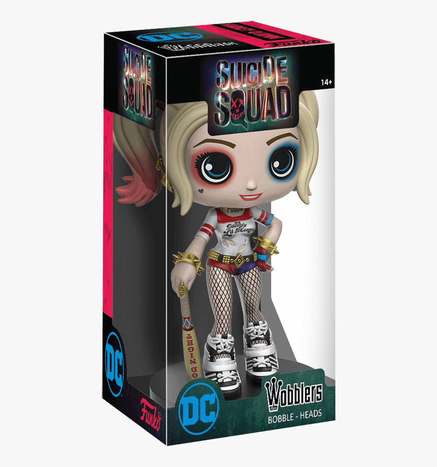 Suicide Squad Harley Quinn Wobblers Bobblehead - Wacky Wobbler Harley ...