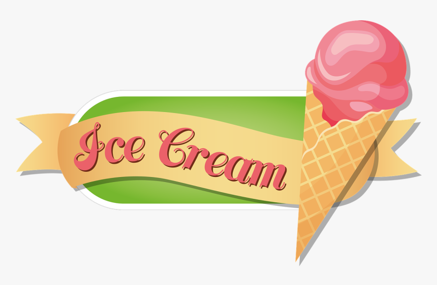 Ice Cream Sign Clipart, HD Png Download , Transparent Png Image - PNGitem