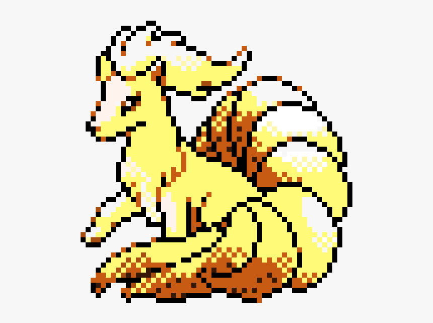 Ninetails Png - Nine Tails - Ninetails Pixel Art, Transparent Png ...