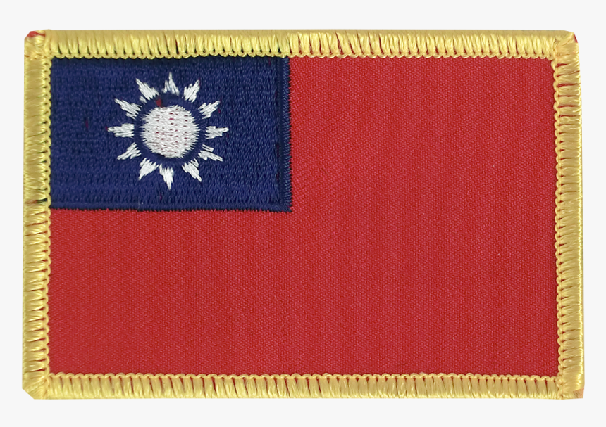 Taiwan Flag Patch - Stitch, HD Png Download , Transparent Png Image ...
