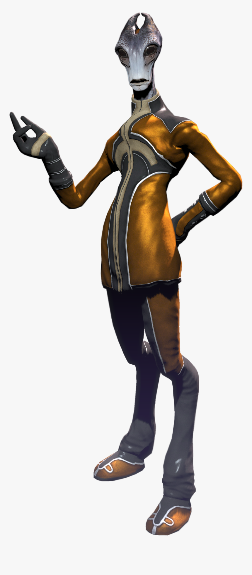 Transparent Commander Shepard Png - Salarian Art, Png Download ...