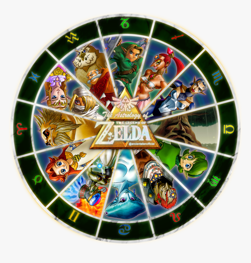 The Astrology Of The Legend Of Zelda, HD Png Download , Transparent Png ...