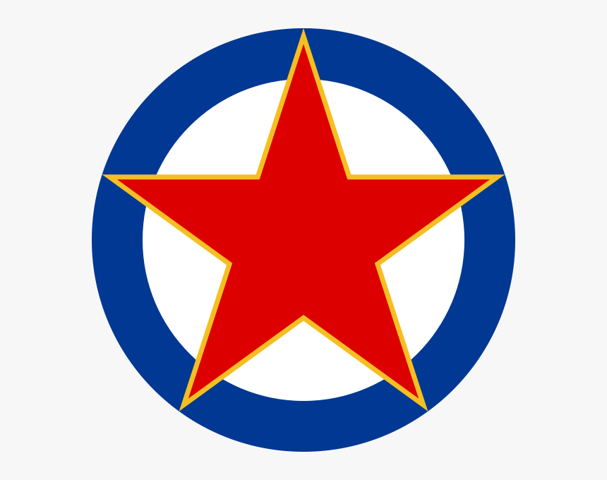 Yugoslav Air Force Roundel, HD Png Download , Transparent Png Image ...