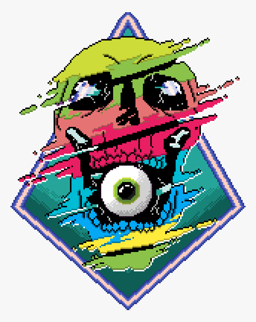 8 Bit Skull Png, Transparent Png , Transparent Png Image - PNGitem