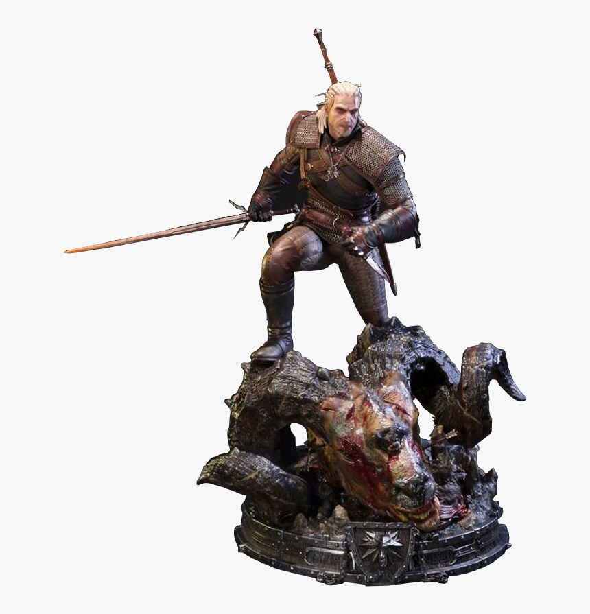 Prime 1 Studios The Witcher Wild Hunt Geralt Of Rivia, HD Png Download ...