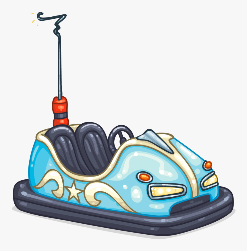 Transparent Car Png Clipart - Bumper Car Ride Clipart, Png Download ...