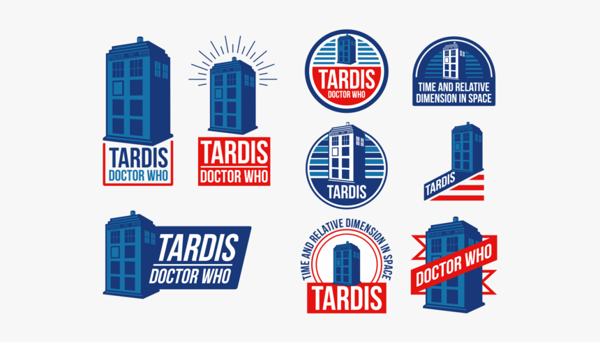 Police Box Tardis Vector Labels - Tardis Vector, HD Png Download ...