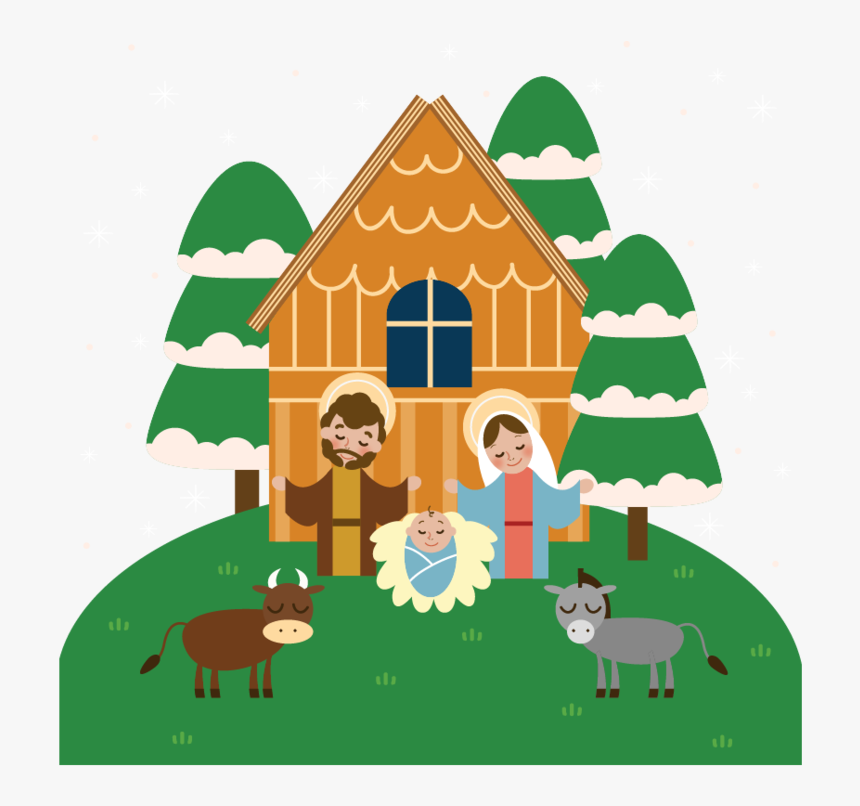 Transparent Nativity Clipart Png - Illustration, Png Download ...