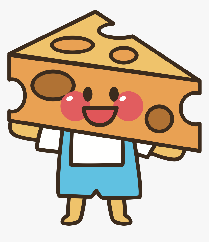 Cheese Head Big Image Png - Cheese Head Girl Cartoon, Transparent Png ...